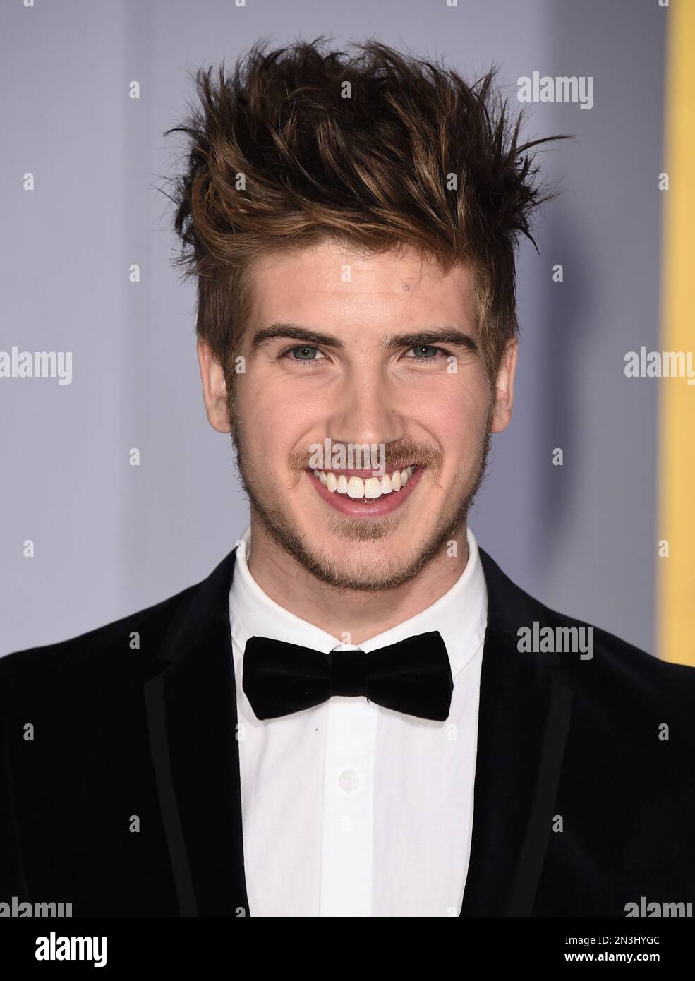 Joey Graceffa arrives at the Los Angeles premiere of "The Hunger Games ...