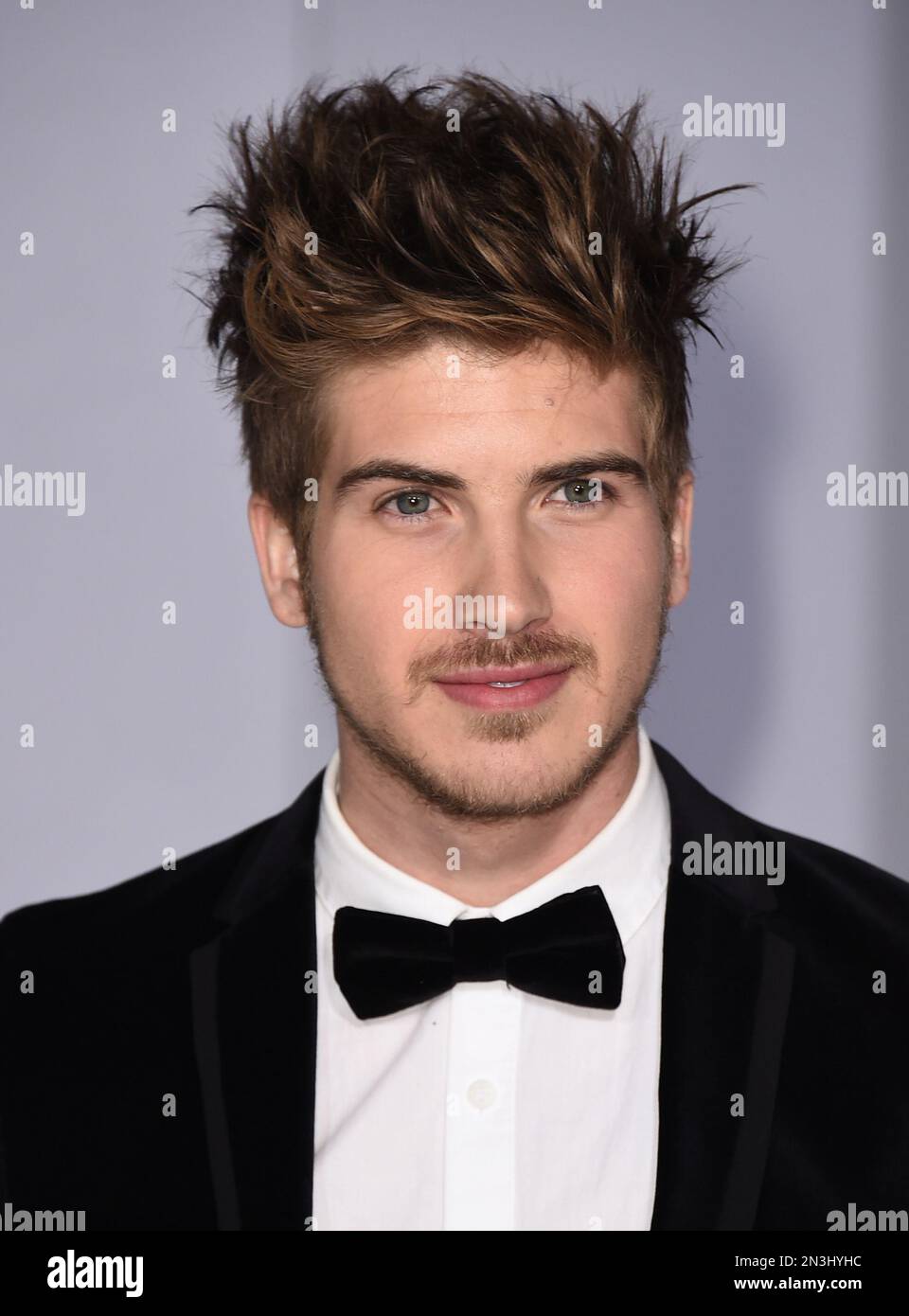 Joey Graceffa arrives at the Los Angeles premiere of "The Hunger Games ...