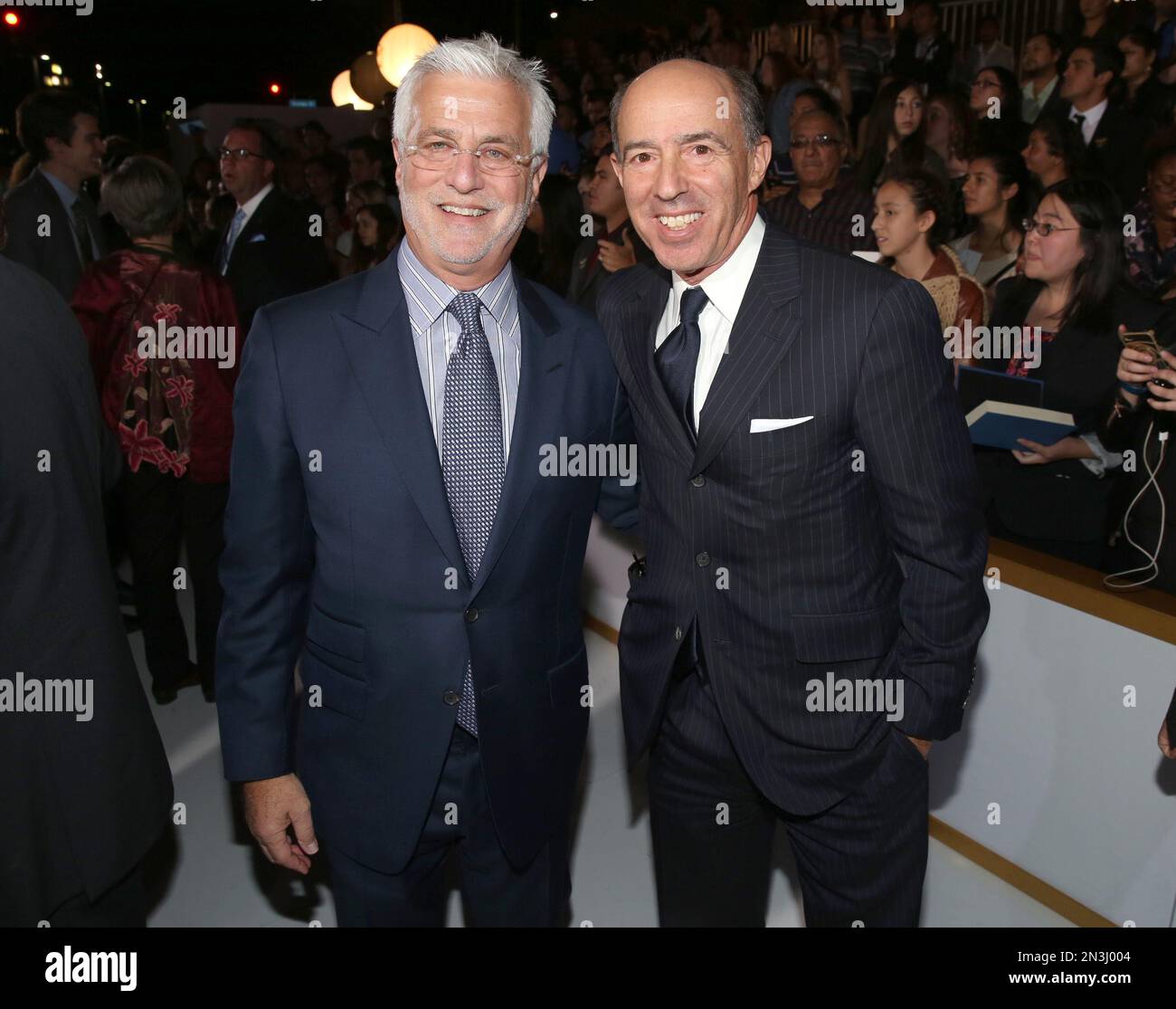 Rob Friedman, co-chairman of Lionsgate Motion Picture Group, left, and ...