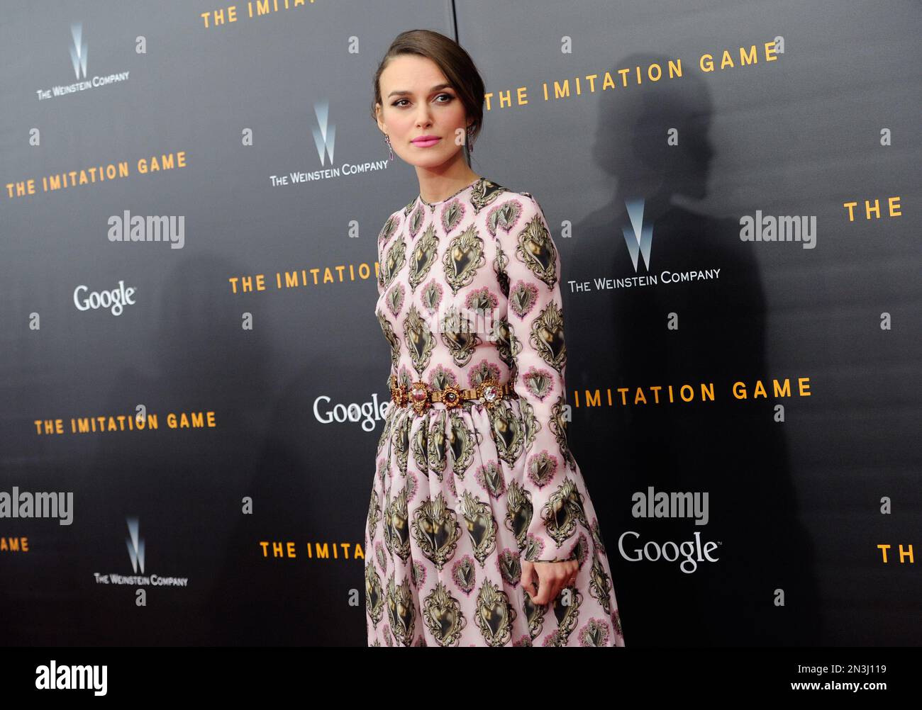 Actress Keira Knightley attends the premiere of "The Imitation Game" at ...
