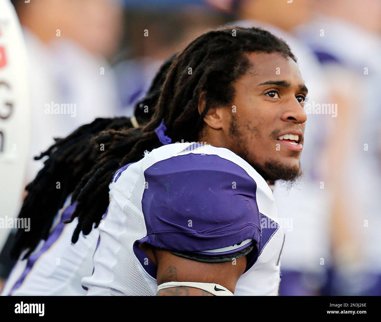 Washington linebacker Shaq Thompson (7) during the first half of an ...