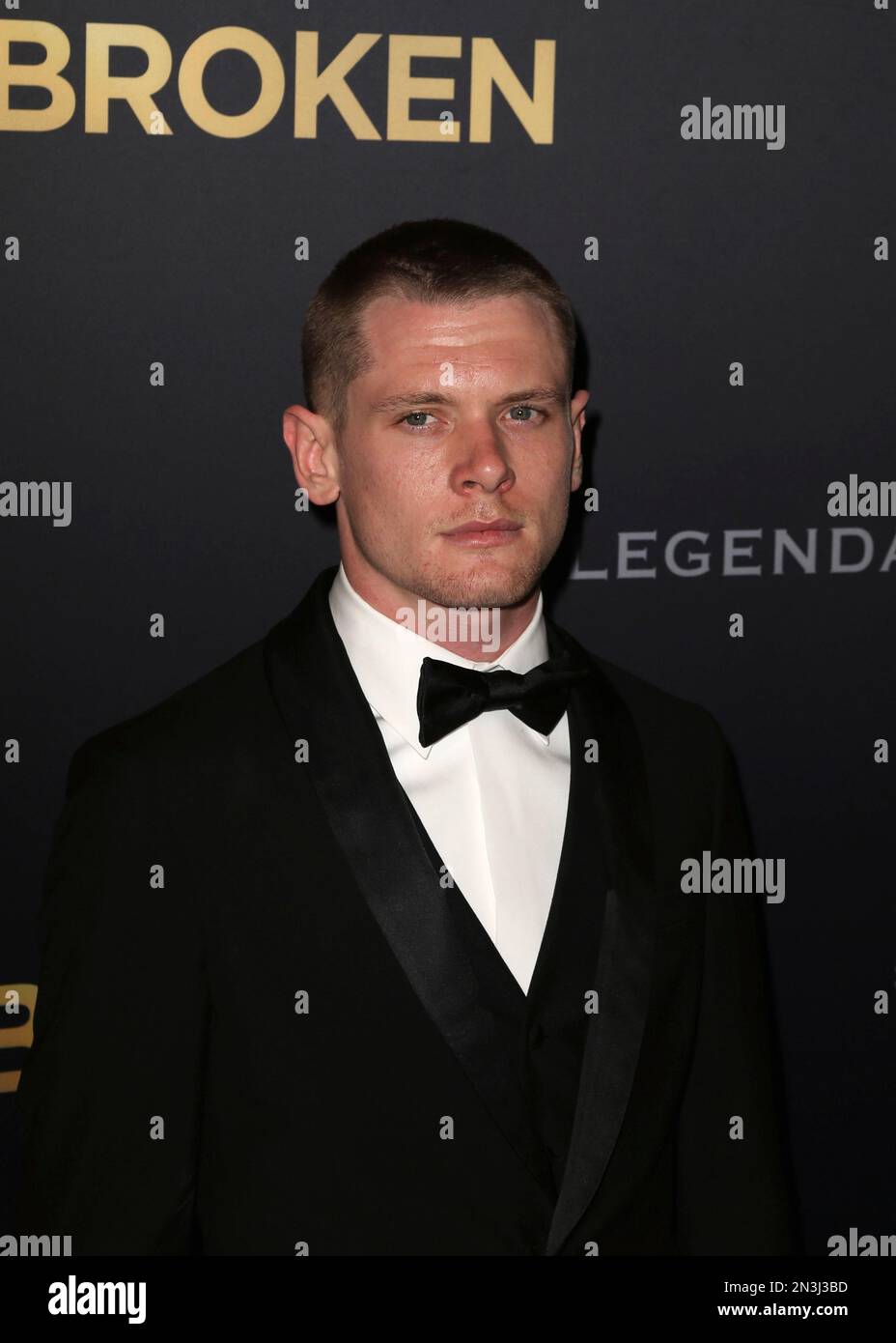 Actor Jack O'Connell poses for a photo at the world premiere of ...