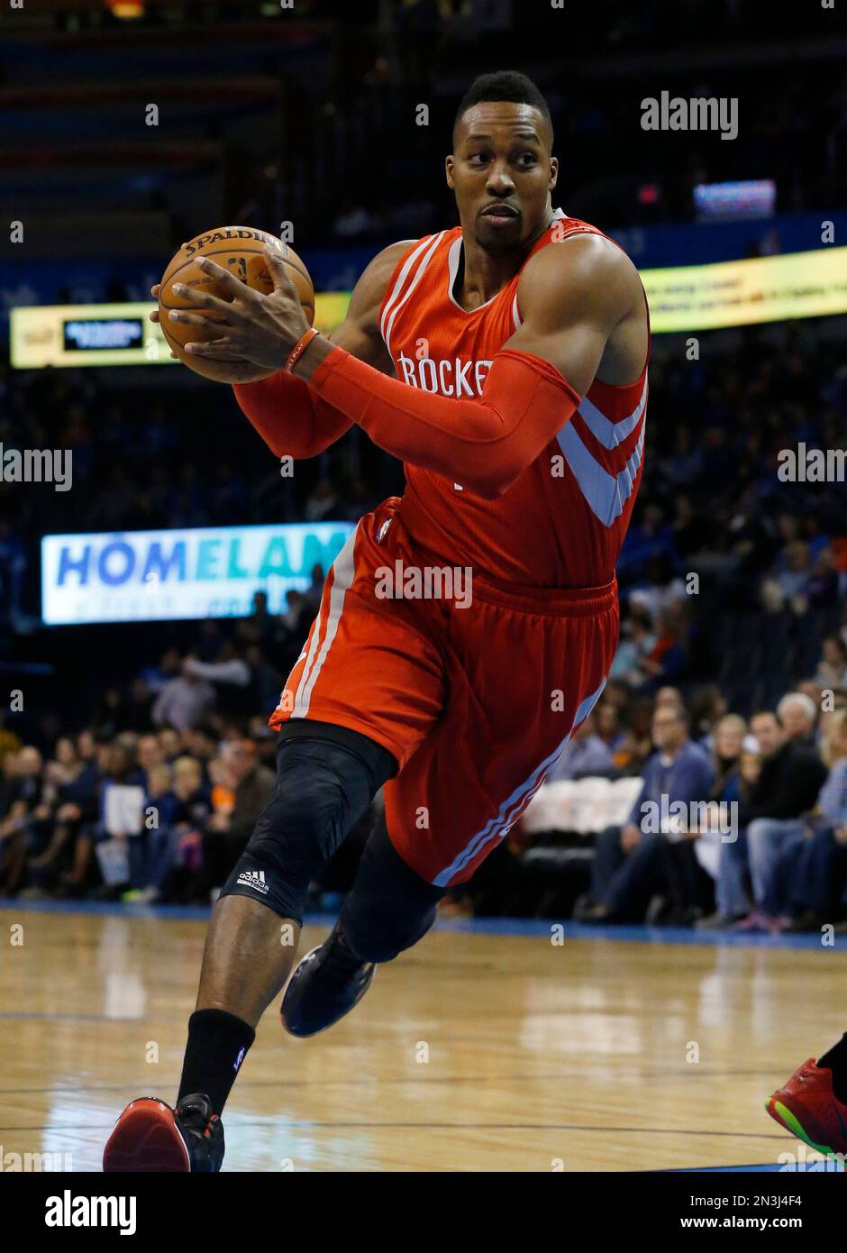 Houston Rockets' Dwight Howard (12) is pictured during the first ...