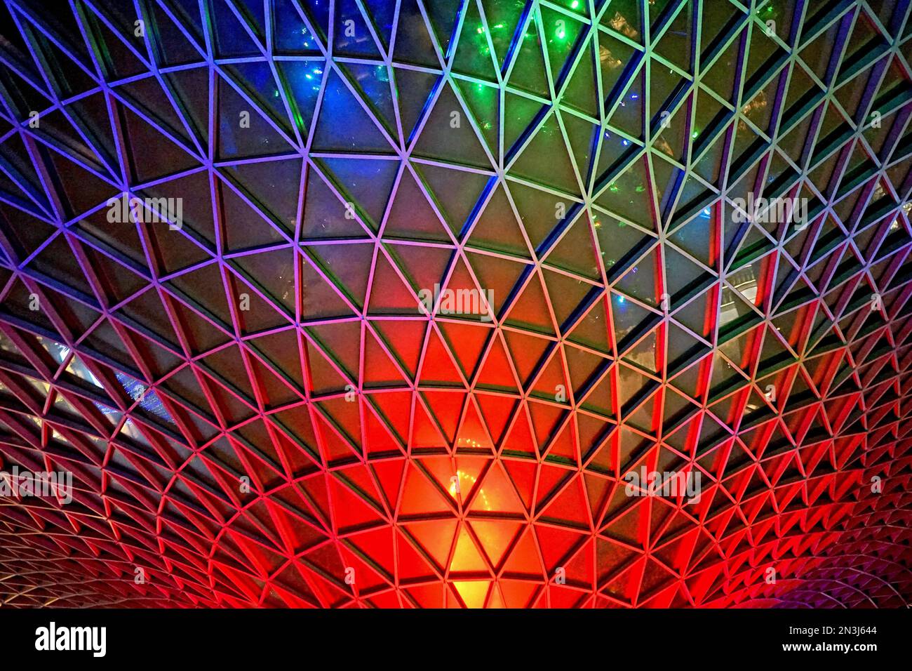 Jewel Waterfall at Changi Airport, Singapore Stock Photo - Alamy