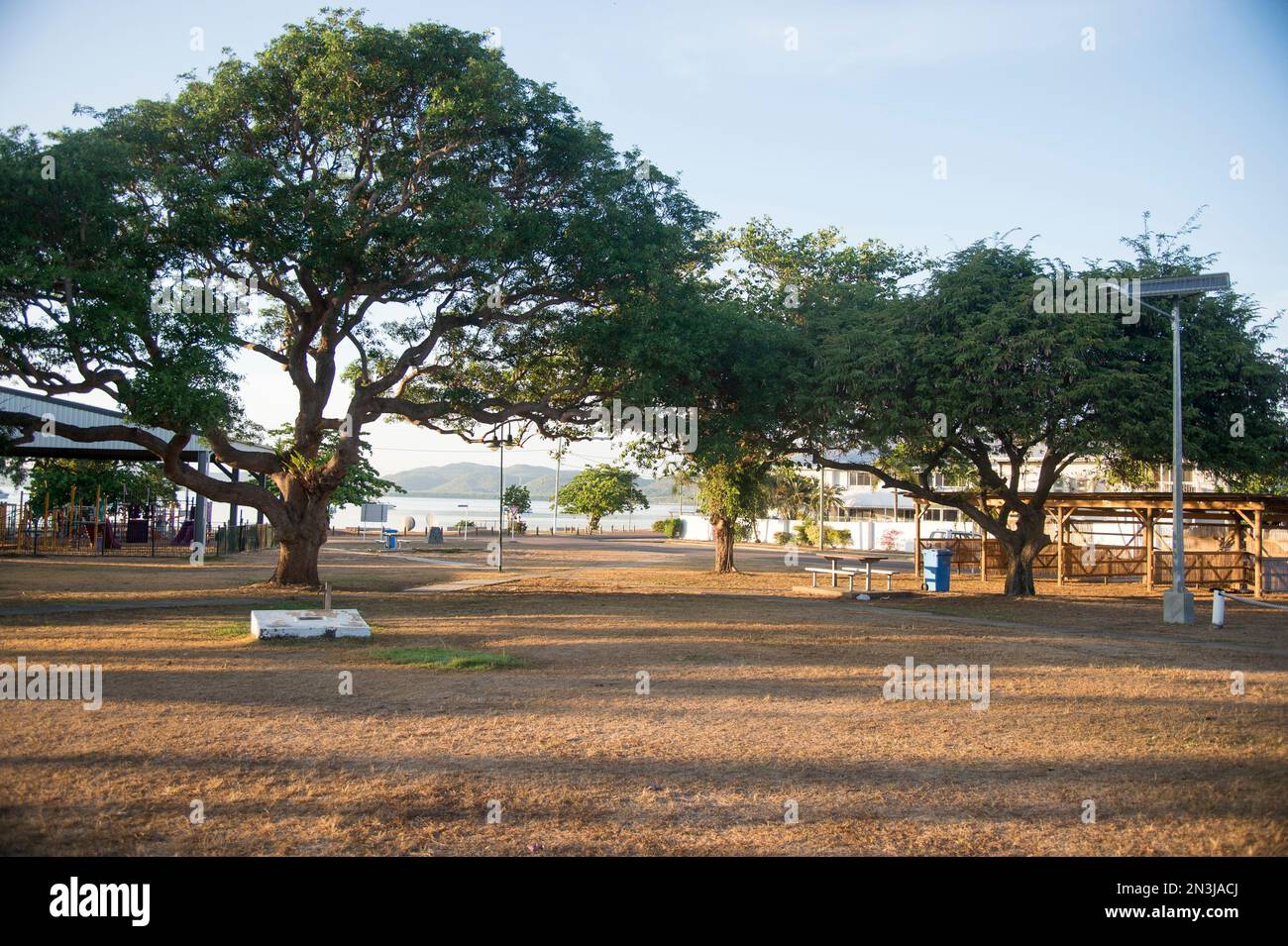 Anzac Memorial Park, Normanby Street, Thursday Island in the Torres ...