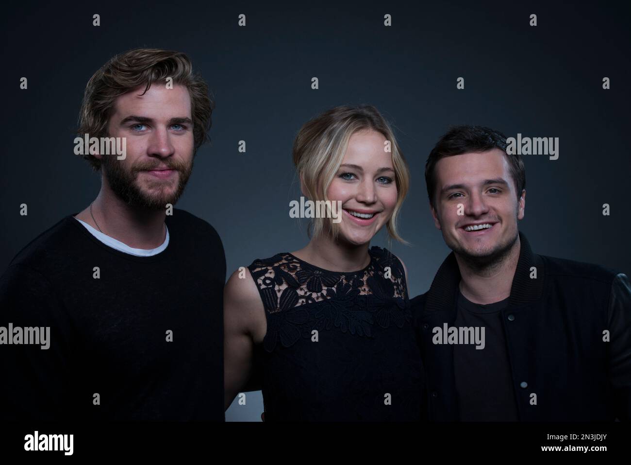 Co-starring in "The Hunger Games: Mockingjay - Part 1" from left ...