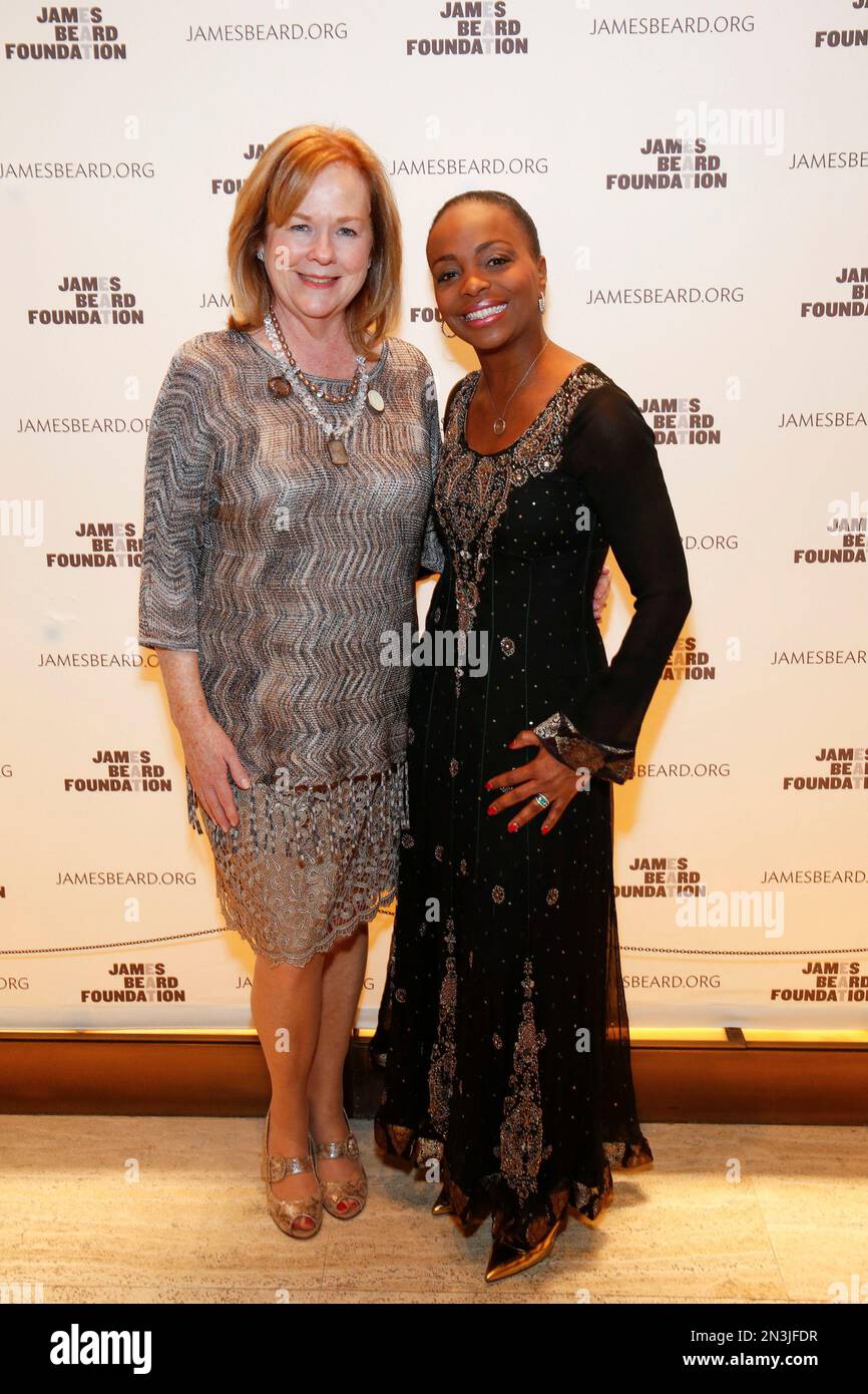 JBF President Susan Ungaro and Rochelle Smith Trotter seen at the 2014 ...