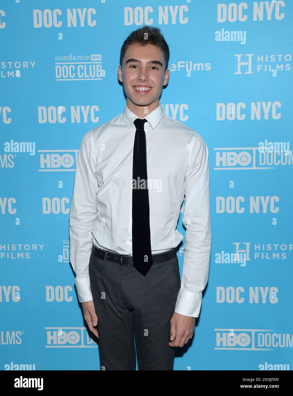 From the film, Evan Henzi, attends the world premiere of "An Open ...