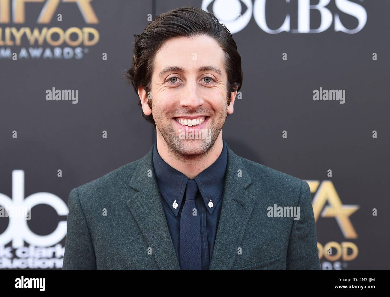 Simon Helberg arrives at the Hollywood Film Awards at the Palladium on ...