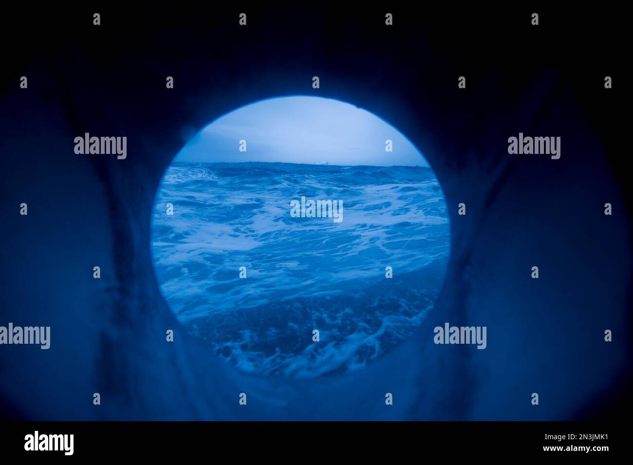 Ship's window looking out ocean hi-res stock photography and images - Alamy