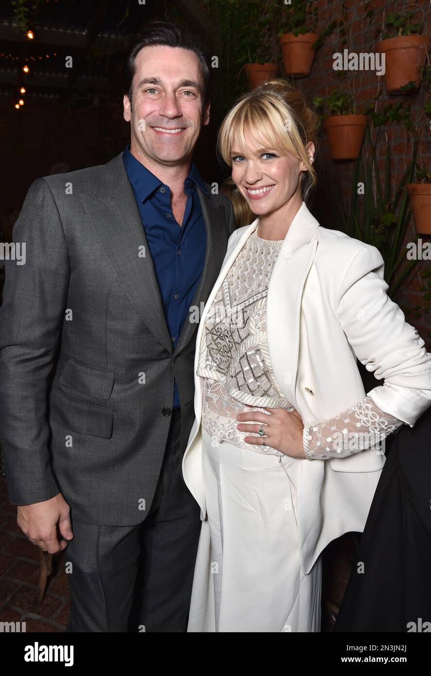 IMAGE DISTRIBUTED FOR AMC - EXCLUSIVE - Jon Hamm, left, and January ...