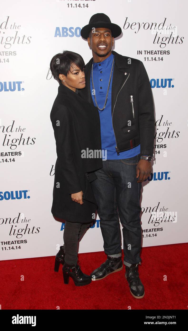 Rapper Teyana Taylor and N.Y. Knicks player Iman Shumpert attend the ...