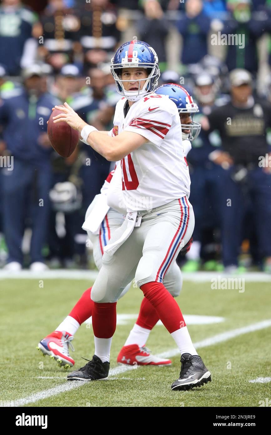 NY Giants QB Eli Manning, 10, in action, during the first quarter in a ...