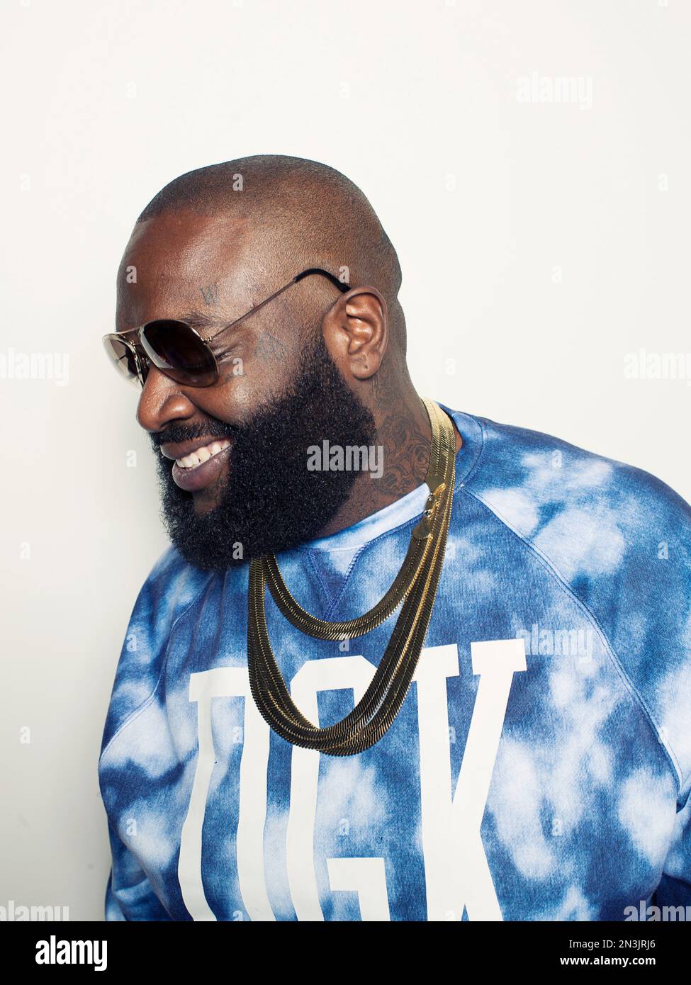 Rapper Rick Ross poses for a portrait at Def Jam in promotion of his ...