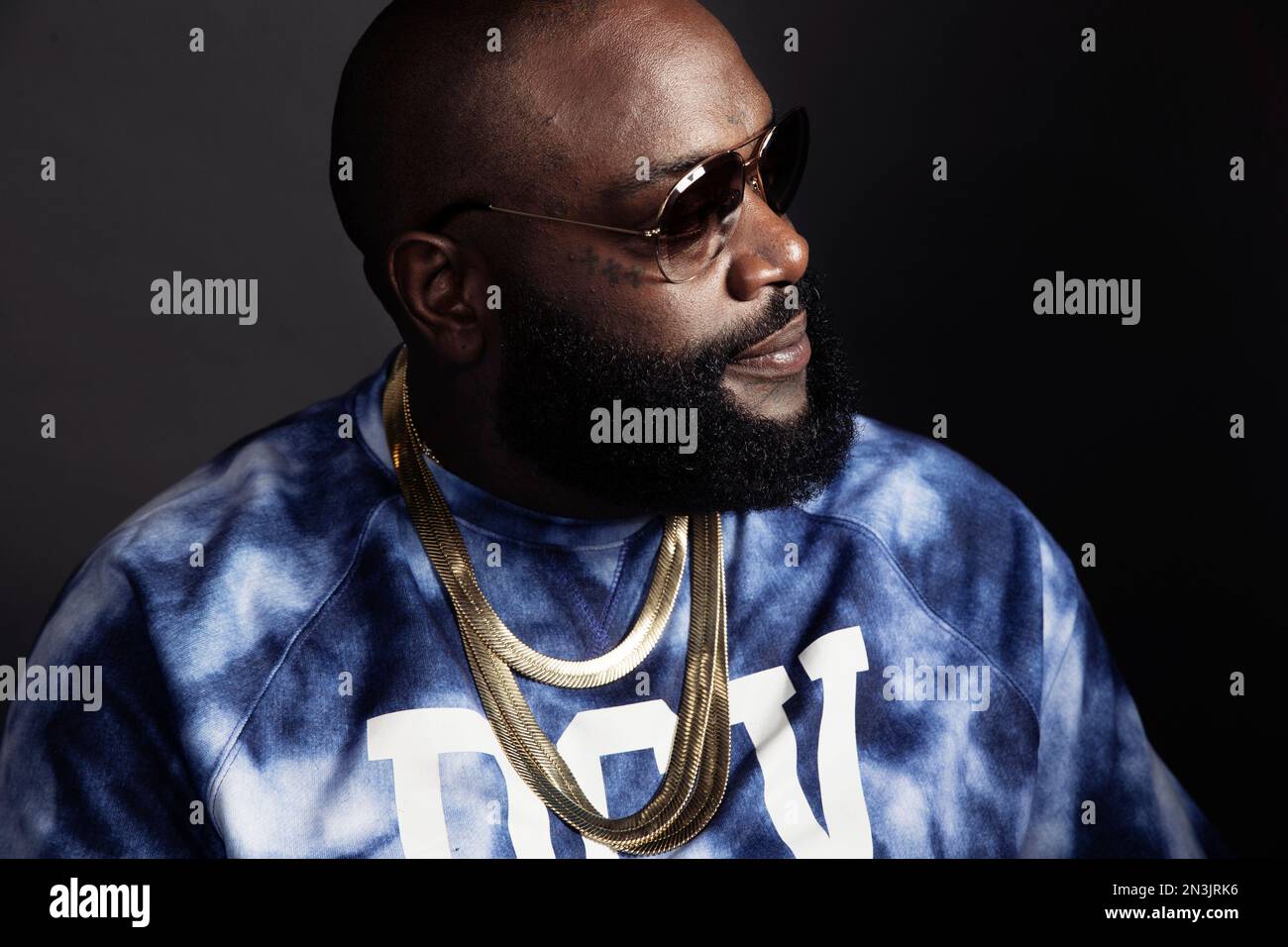 Rapper Rick Ross poses for a portrait at Def Jam in promotion of his ...