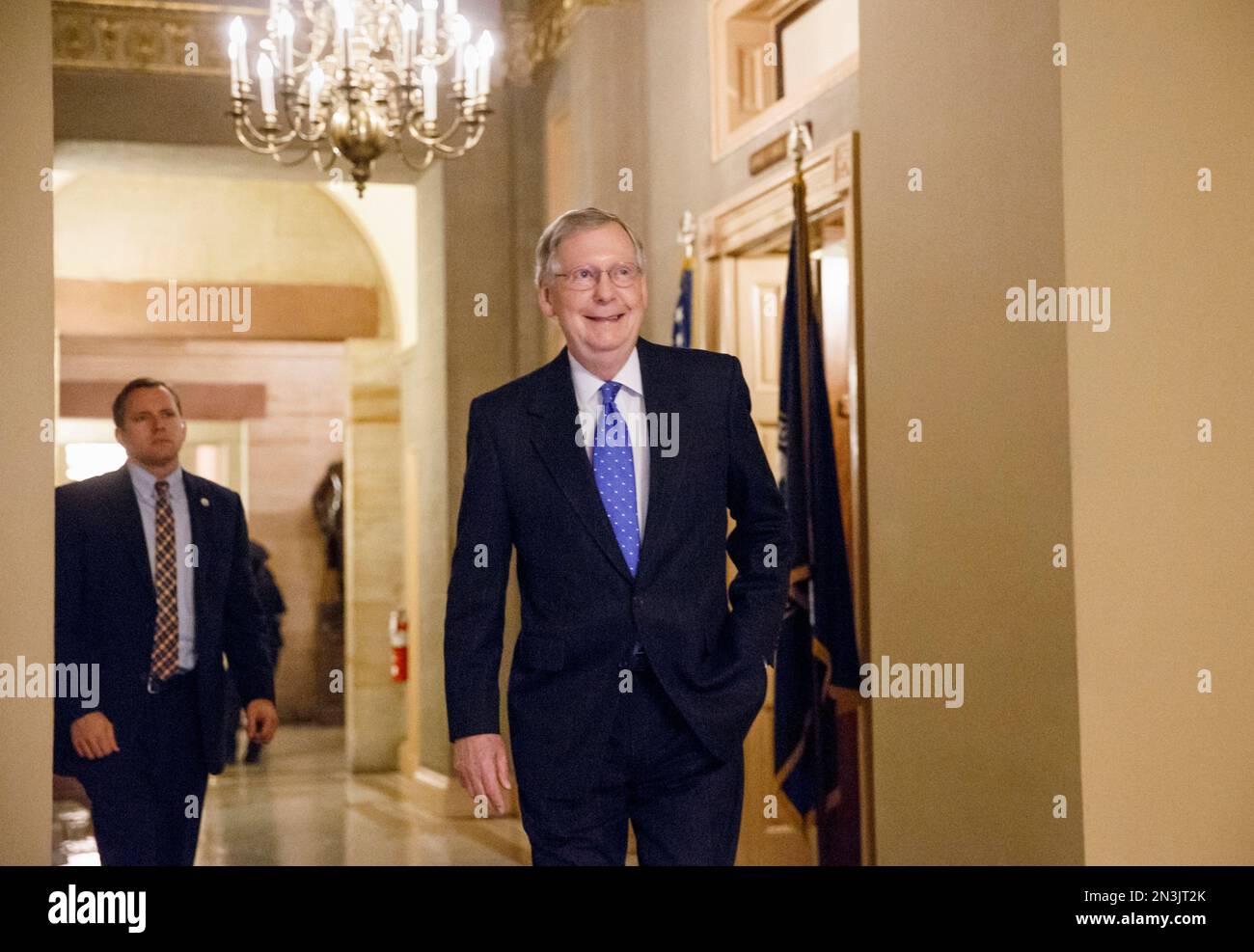 Assured of becoming the next Senate majority leader after the sweep for ...