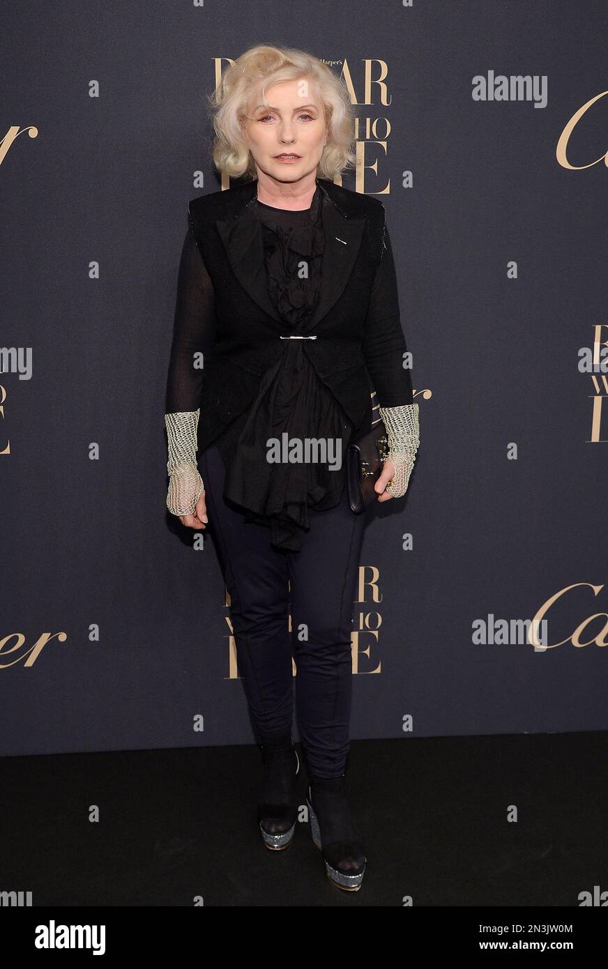 Singer Debbie Harry attends the Panthere de Cartier Collection dinner ...