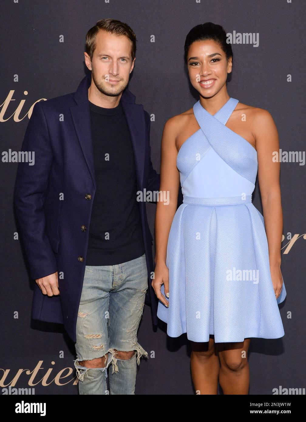 Brendan Fallis and Hannah Bronfman attend the Panthere de Cartier ...