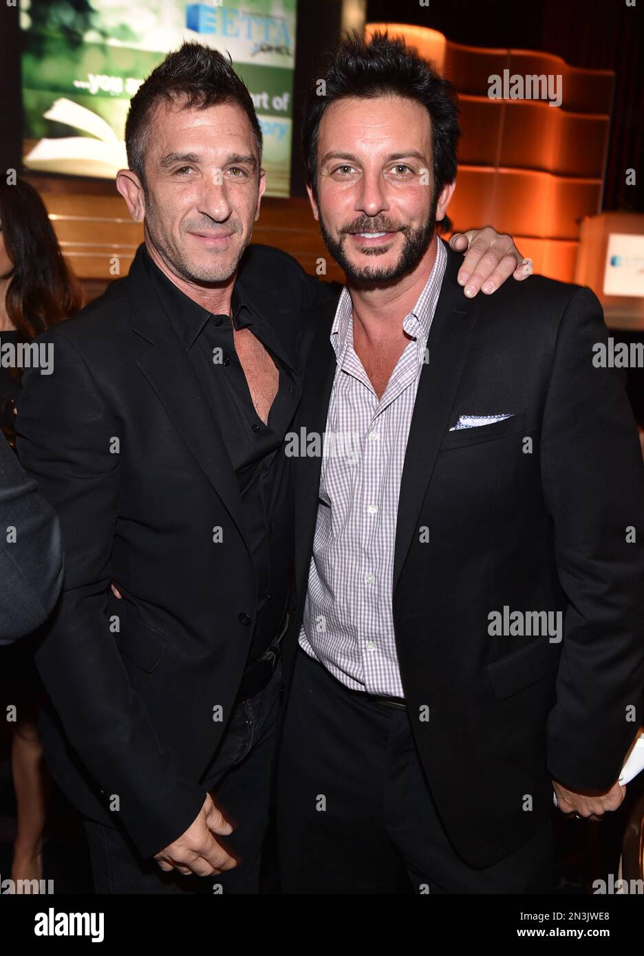 Davis Factor, left, and Tommy Alastra attend the 21st Annual ETTA Gala ...