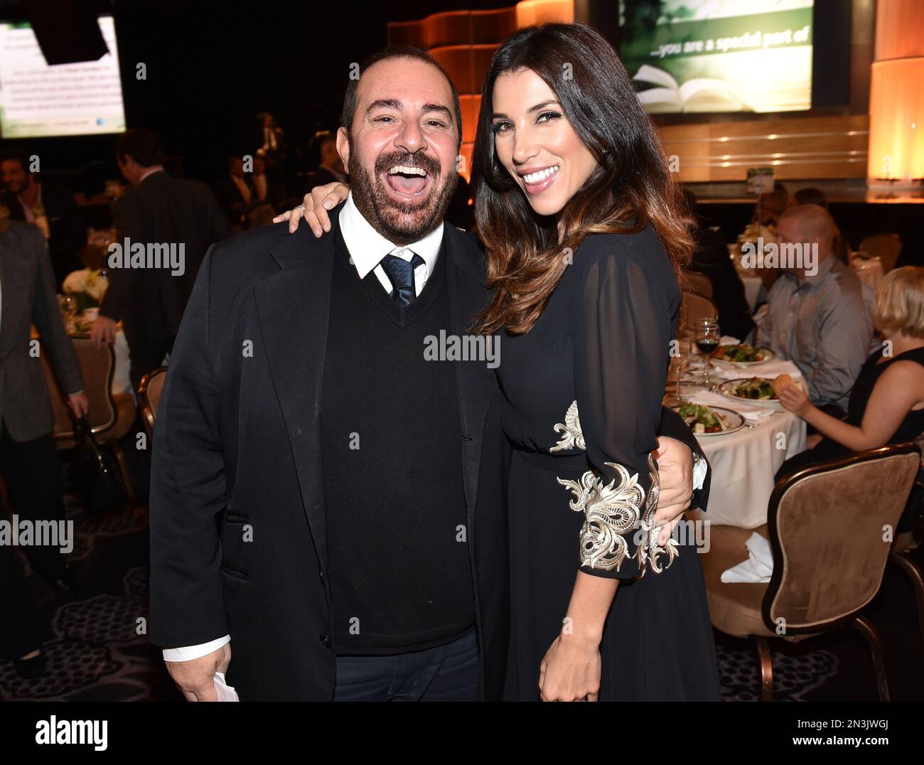Michael Baruch, left, and Adrianna Costa attend the 21st Annual ETTA ...