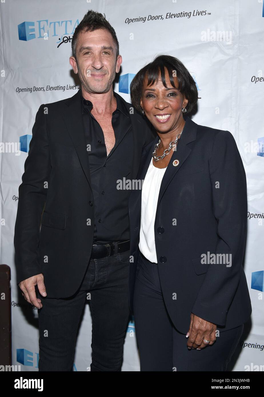 Davis Factor, left, and Jackie Lacey, Los Angeles District Attorney ...