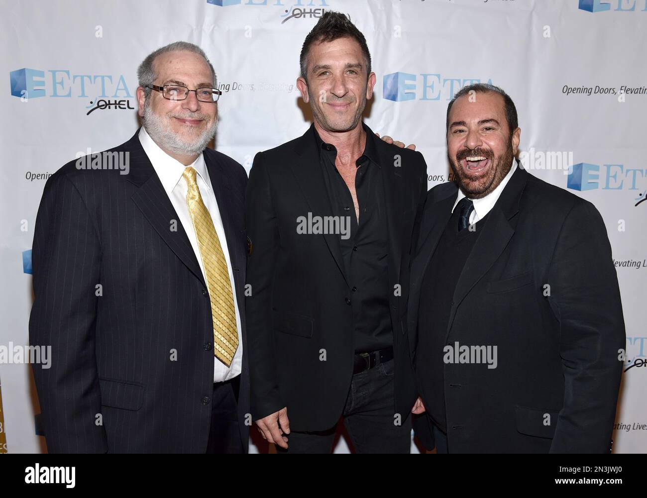 Dr. Michael Held, from left, Davis Factor and Michael Baruch attend the ...