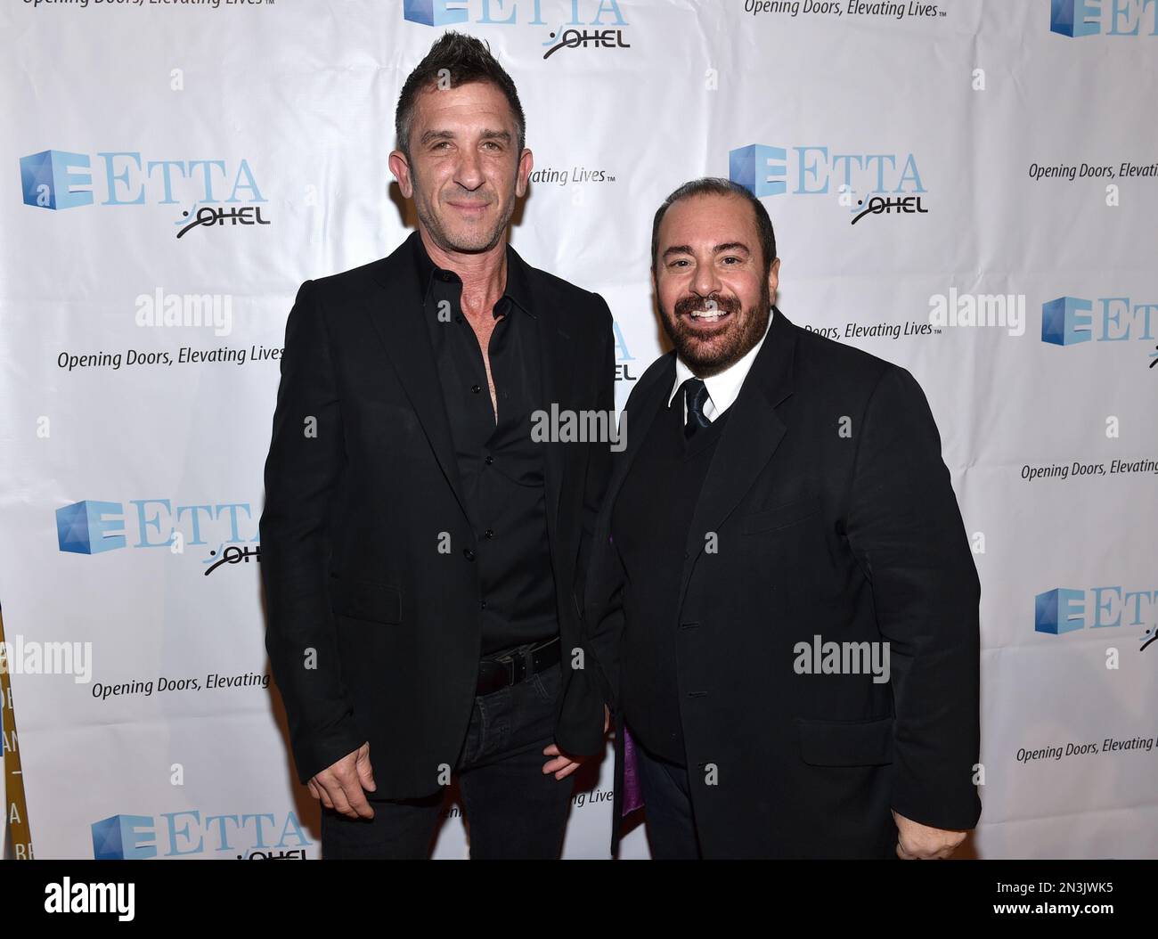 Davis Factor, left, and Michael Baruch attend the 21st Annual ETTA Gala ...