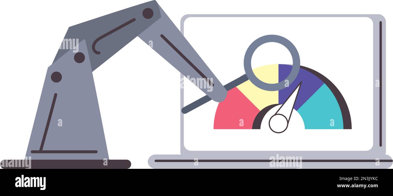 flat benchmark icons illustration Stock Vector Image & Art - Alamy