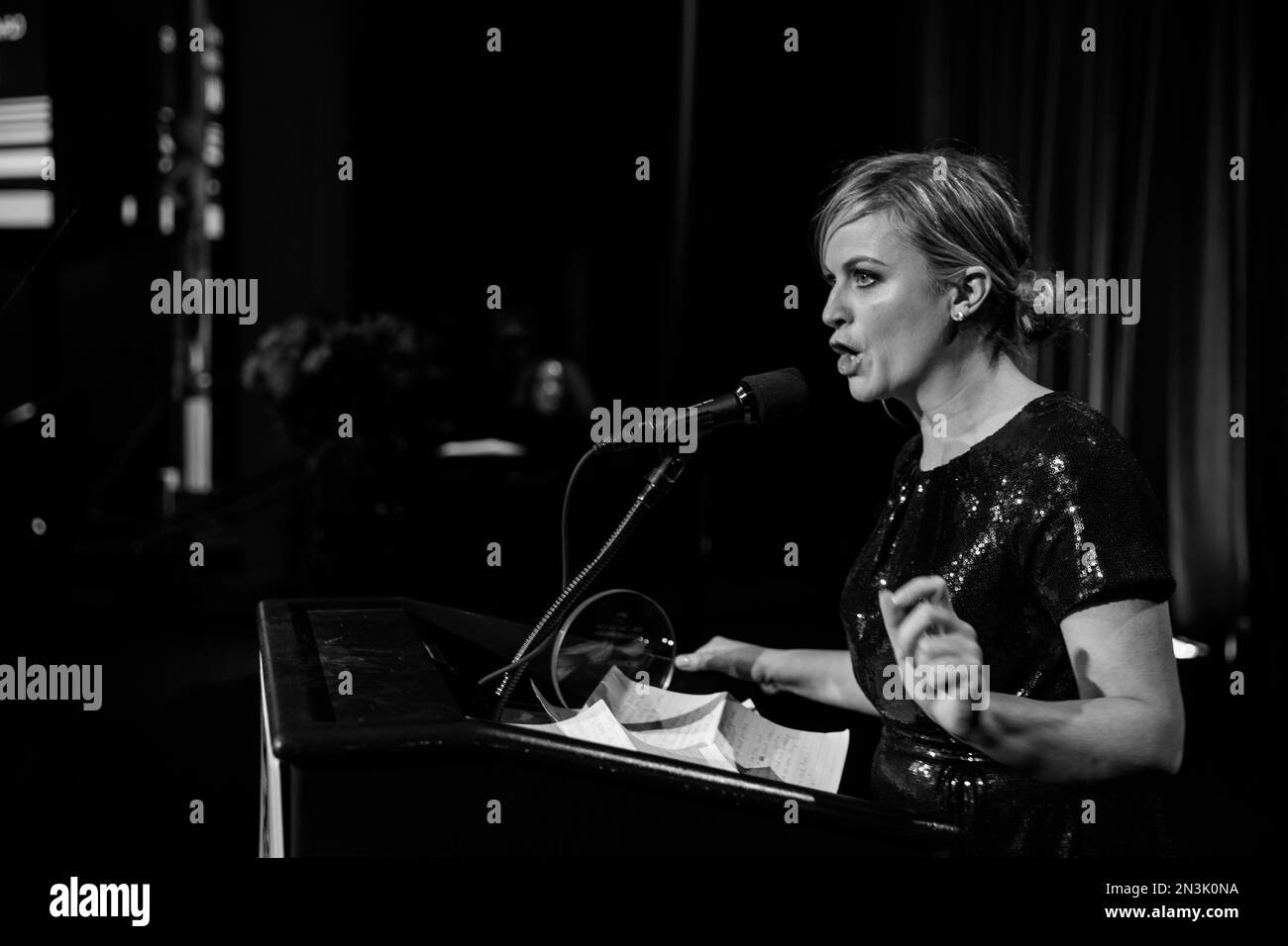 Amy Poehler presents the "Lifetime Achievement Award" to Norman Lear at ...