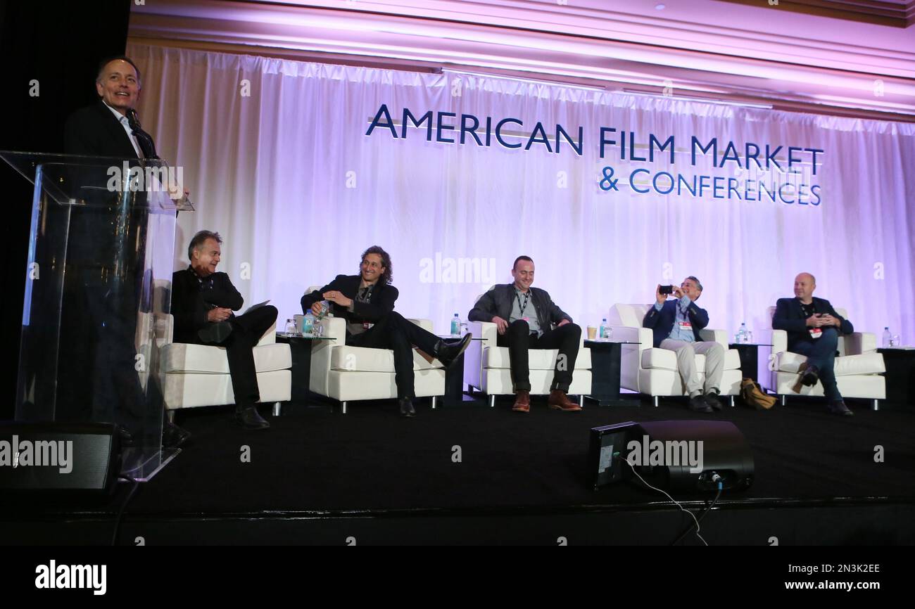 Jonathan Wolf, and from left, Russell Schwartz, Richard Abramowitz ...