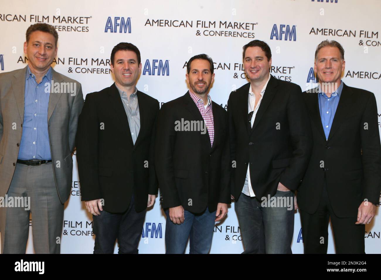 John Sloss, and from left, Paul Davidson, Alex Fragen, Nolan Gallagher ...