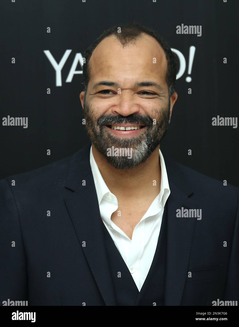 Jeffrey Wright poses for photographers upon arrival to the world premiere of the film The Hunger ...