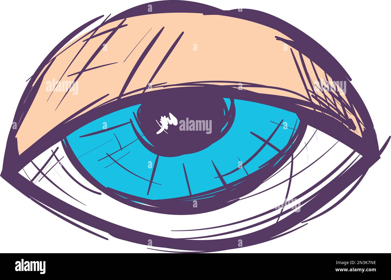flat eye design Stock Vector Image & Art - Alamy