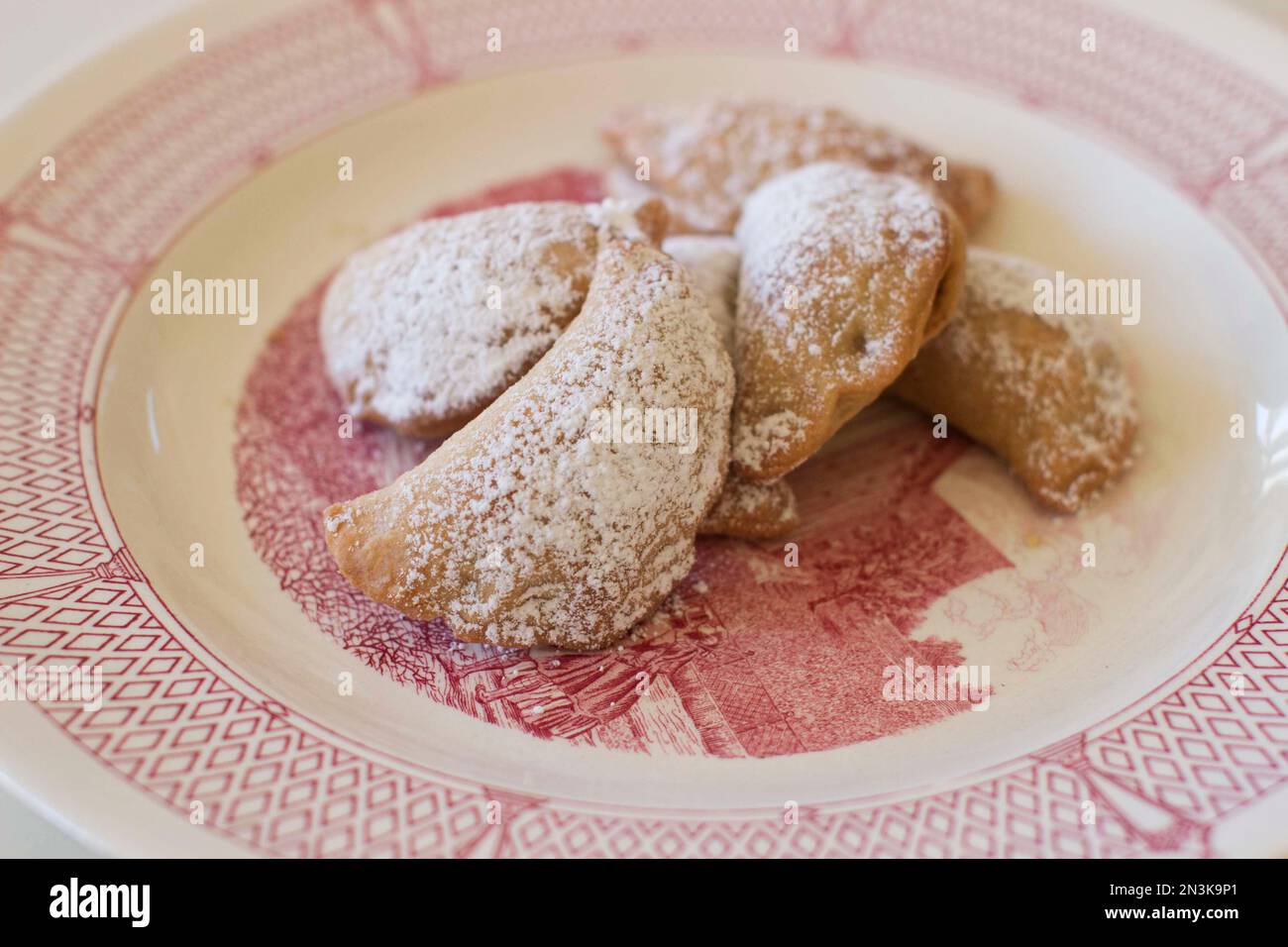 This Nov. 3, 2014 photo shows chocolate almond crescent cookies in ...
