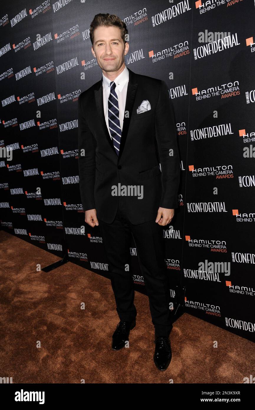 Matthew Morrison arrives at he 8th Annual Hamilton Behind The Camera ...