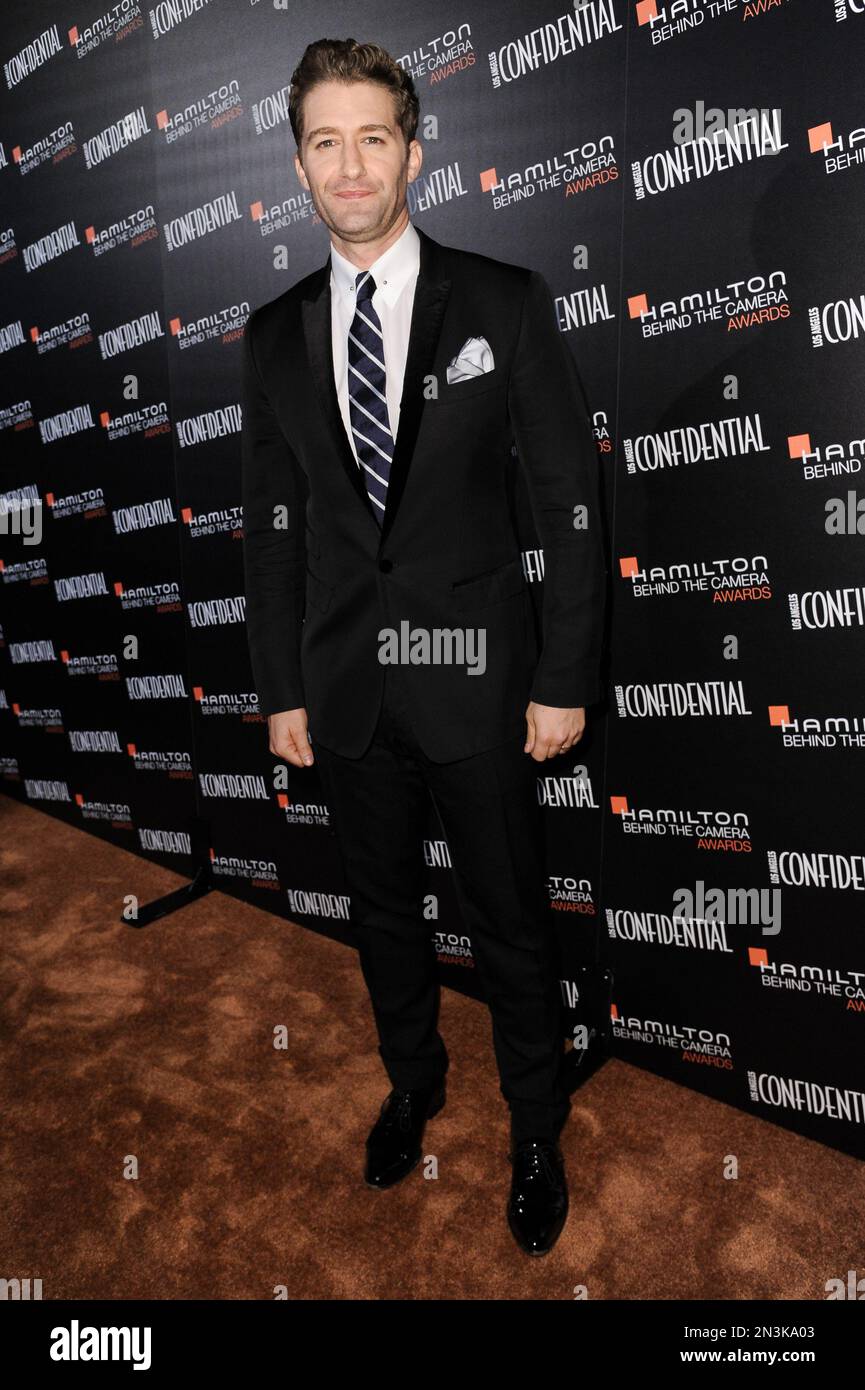 Matthew Morrison arrives at he 8th Annual Hamilton Behind The Camera ...