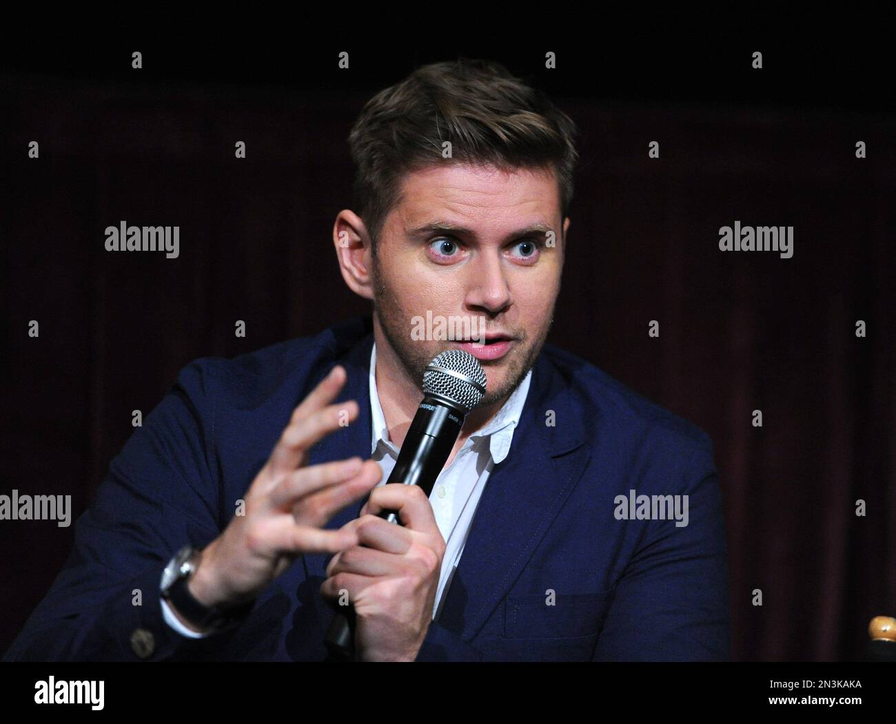 Allen Leech attends the AARP Movies for Grownups Film Showcase at Regal ...