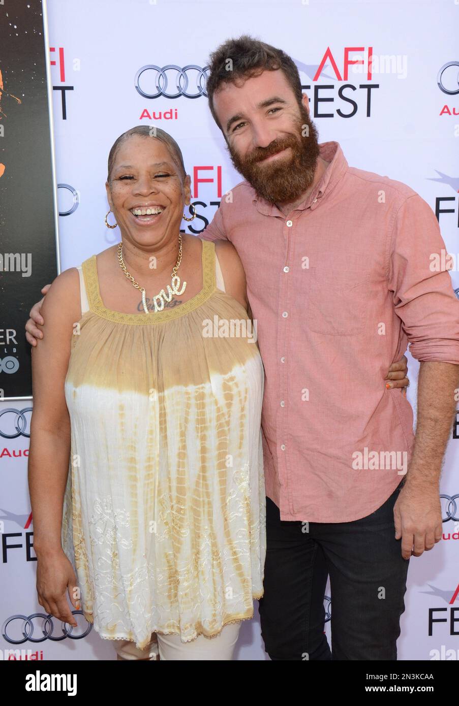 Pamela Brooks and Barney Bloomfield seen at 2014 AFI Fest - "Tales Of ...