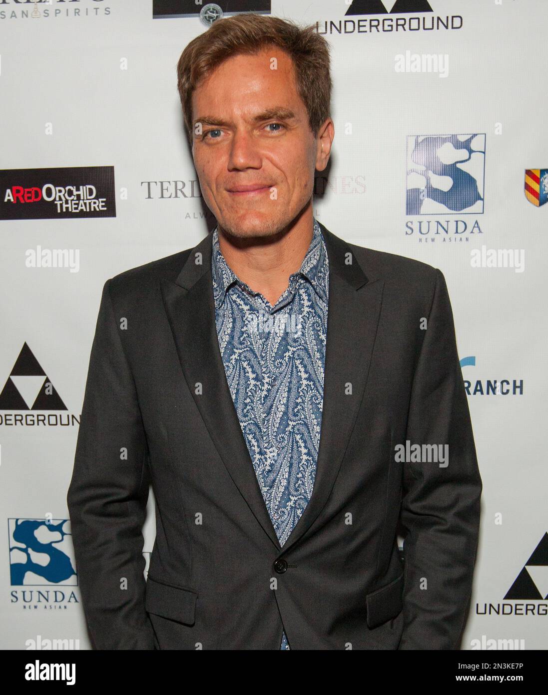 Actor and ensemble member Michael Shannon during the A Red Orchid ...