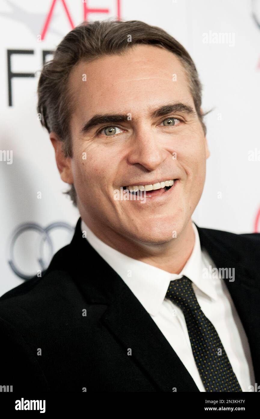 Joaquin Phoenix arrives at 2014 AFI Fest - "Inherent Vice" on Saturday ...