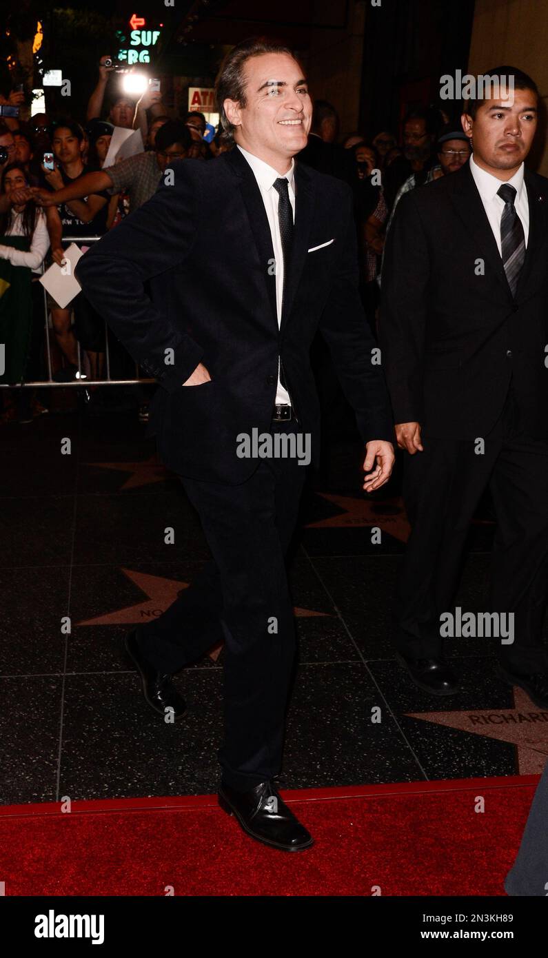 Actor Joaquin Phoenix attends the gala screening of the feature film ...