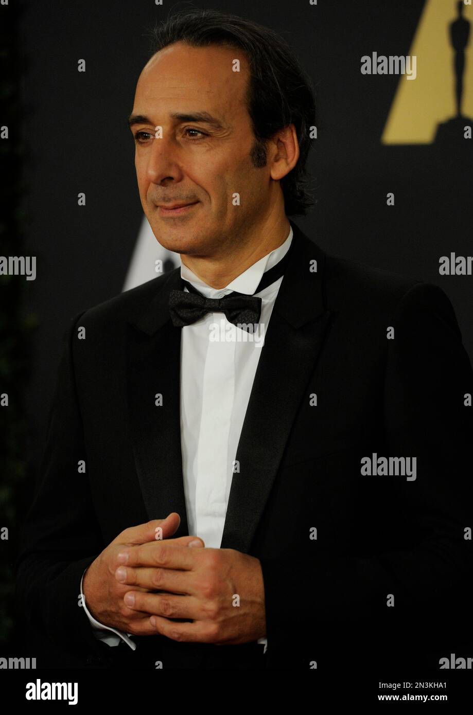 Alexandre Desplat arrives at the 6th annual Governors Awards at the ...