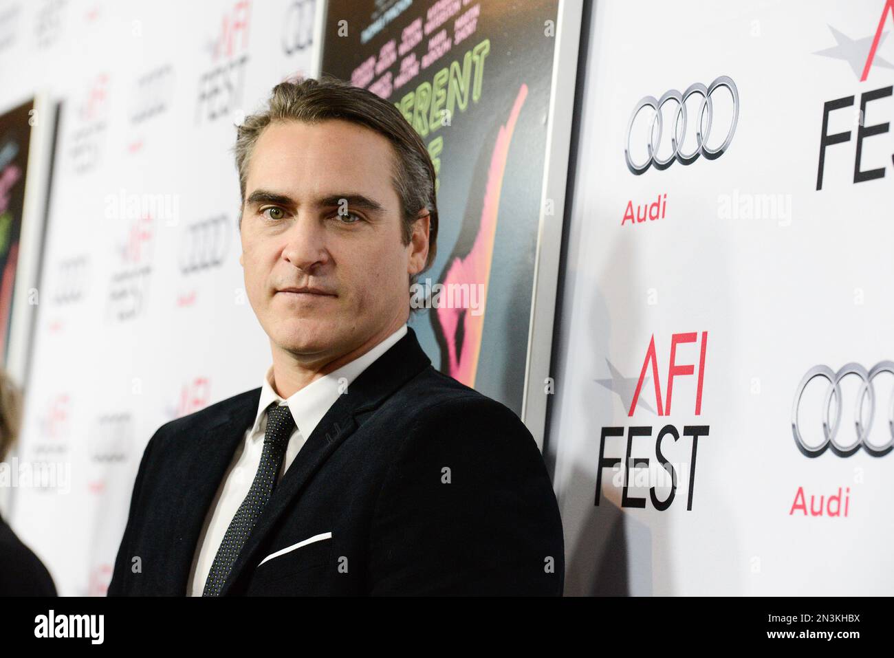 Actor Joaquin Phoenix attends the gala screening of the feature film ...