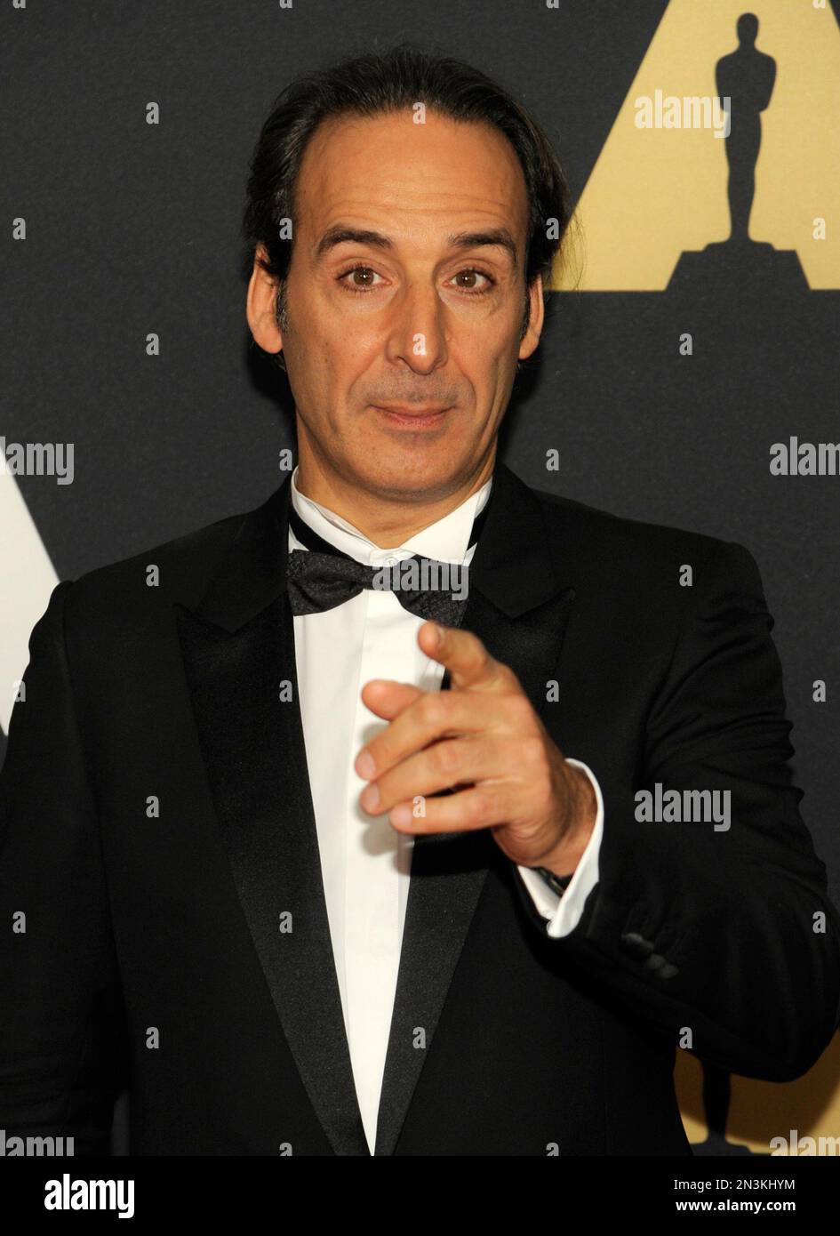 Alexandre Desplat arrives at the 6th annual Governors Awards at the ...