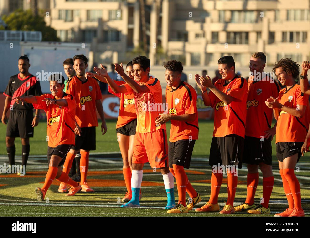 IMAGE DISTRIBUTED FOR FRITO LAY - Los Cheetahs, a trick fútbol team ...