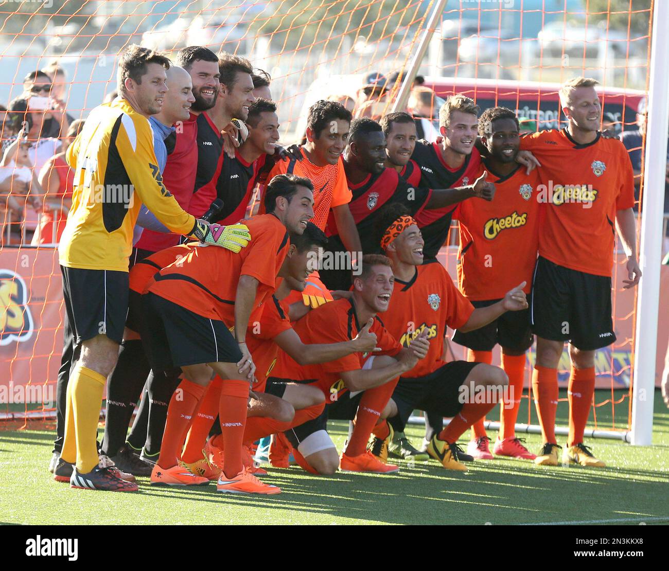 IMAGE DISTRIBUTED FOR FRITO LAY - Los Cheetahs, a trick fútbol team ...