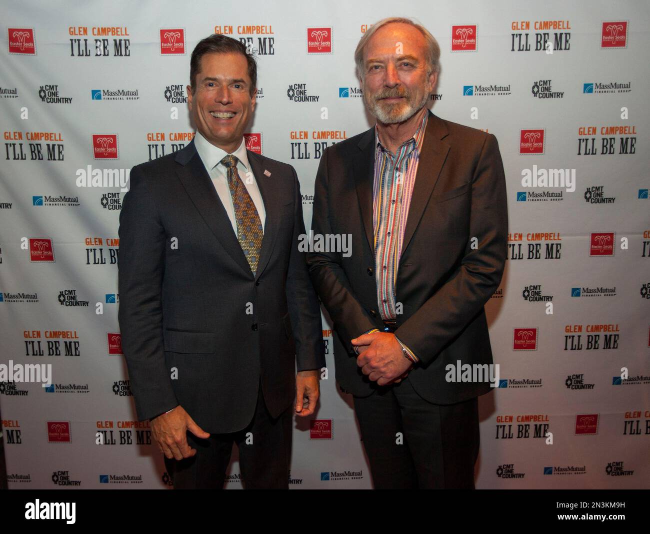 Randy Rutta and James Keach during the VIP film screening of Glen ...