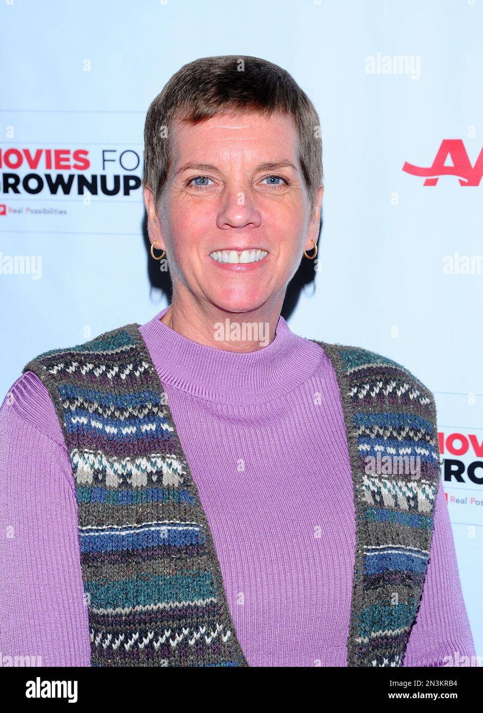 Cindy Abbott arrives at the AARP Movies for Grownups Film Showcase at ...