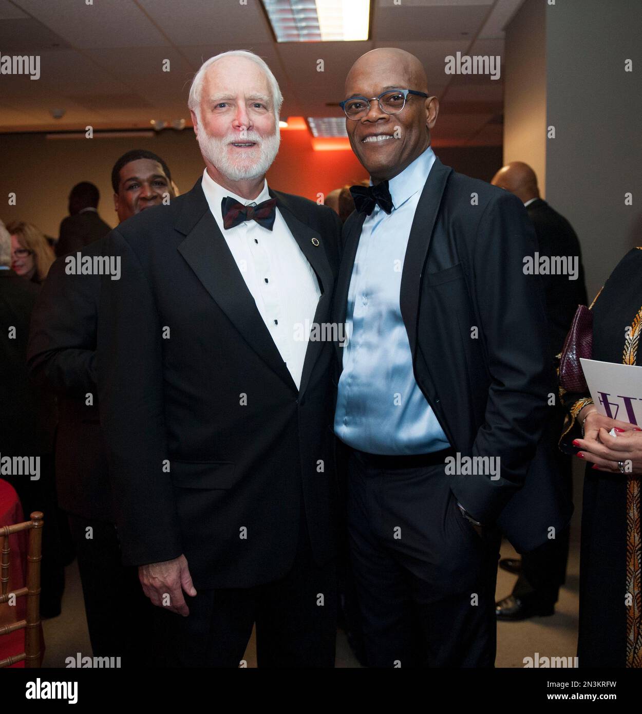 Smithsonian Secretary G. Wayne Clough and Samuel L. Jackson are ...