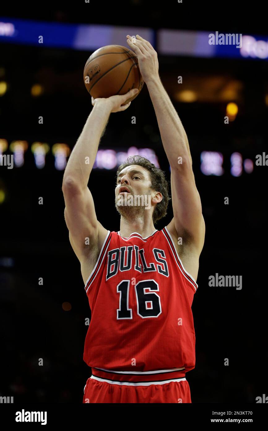 Chicago Bulls' Pau Gasol in action during an NBA basketball game ...